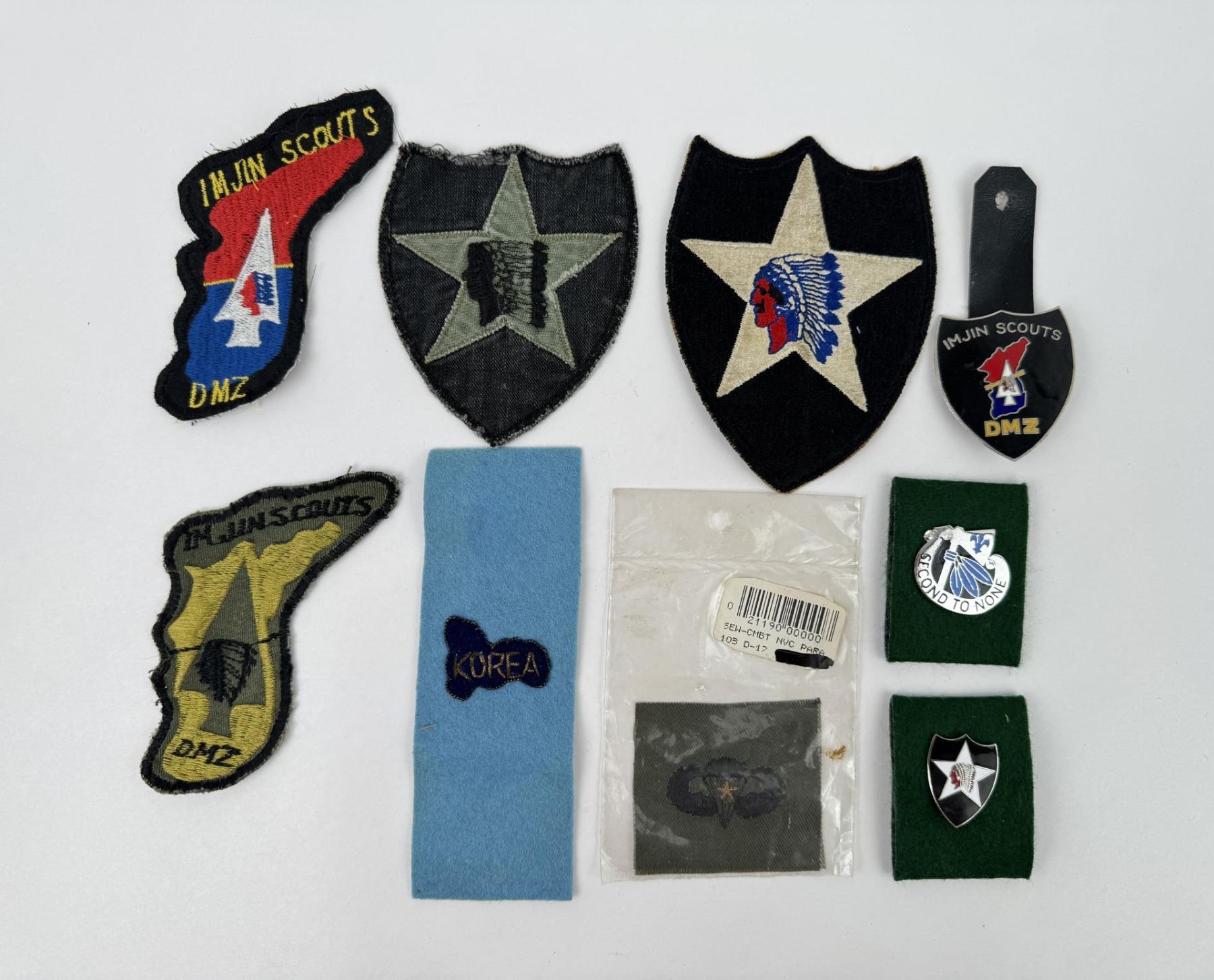 US Army Korean War Patches & Pins