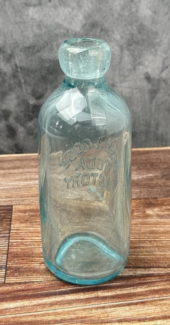 Deer Lodge Soda Factory Montana Hutch Bottle