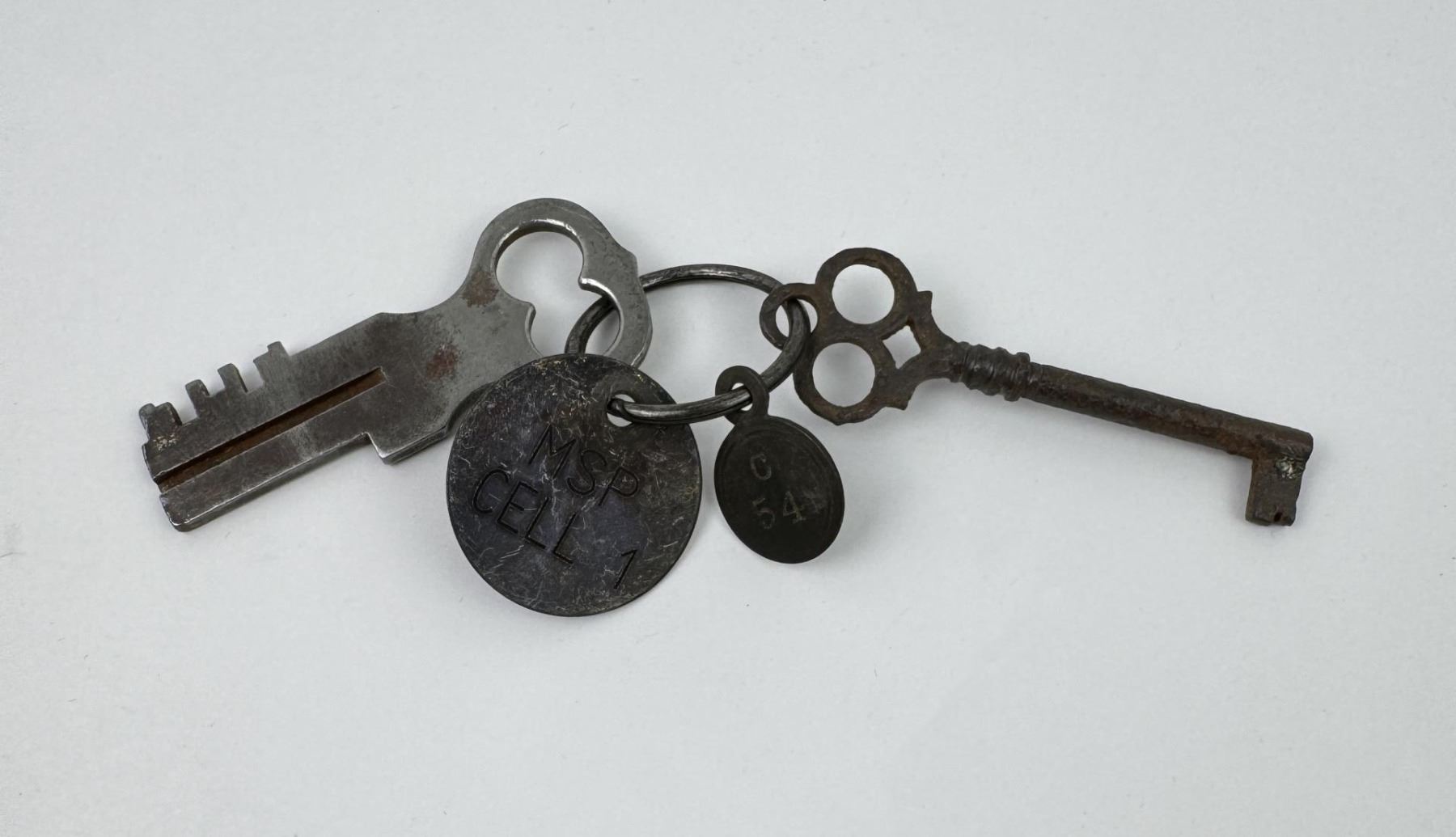 Antique Montana State Prison Cell Keys