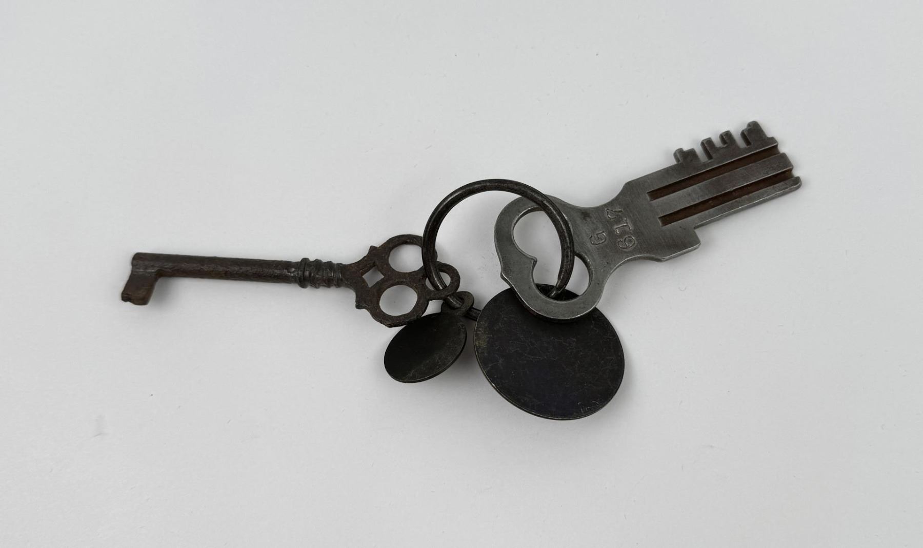 Antique Montana State Prison Cell Keys