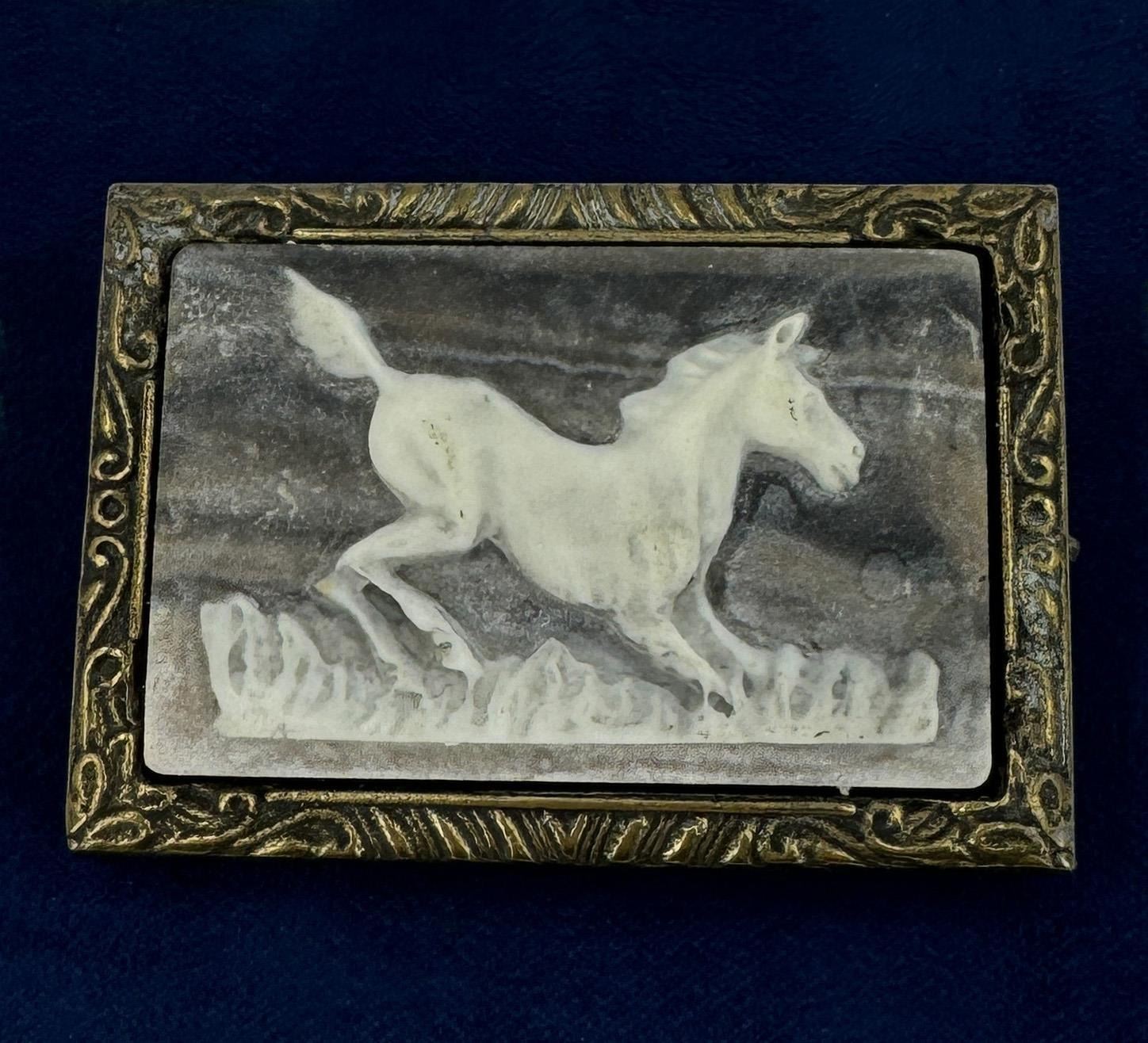 Incolay Studios 1976 Cowboy Belt Buckle