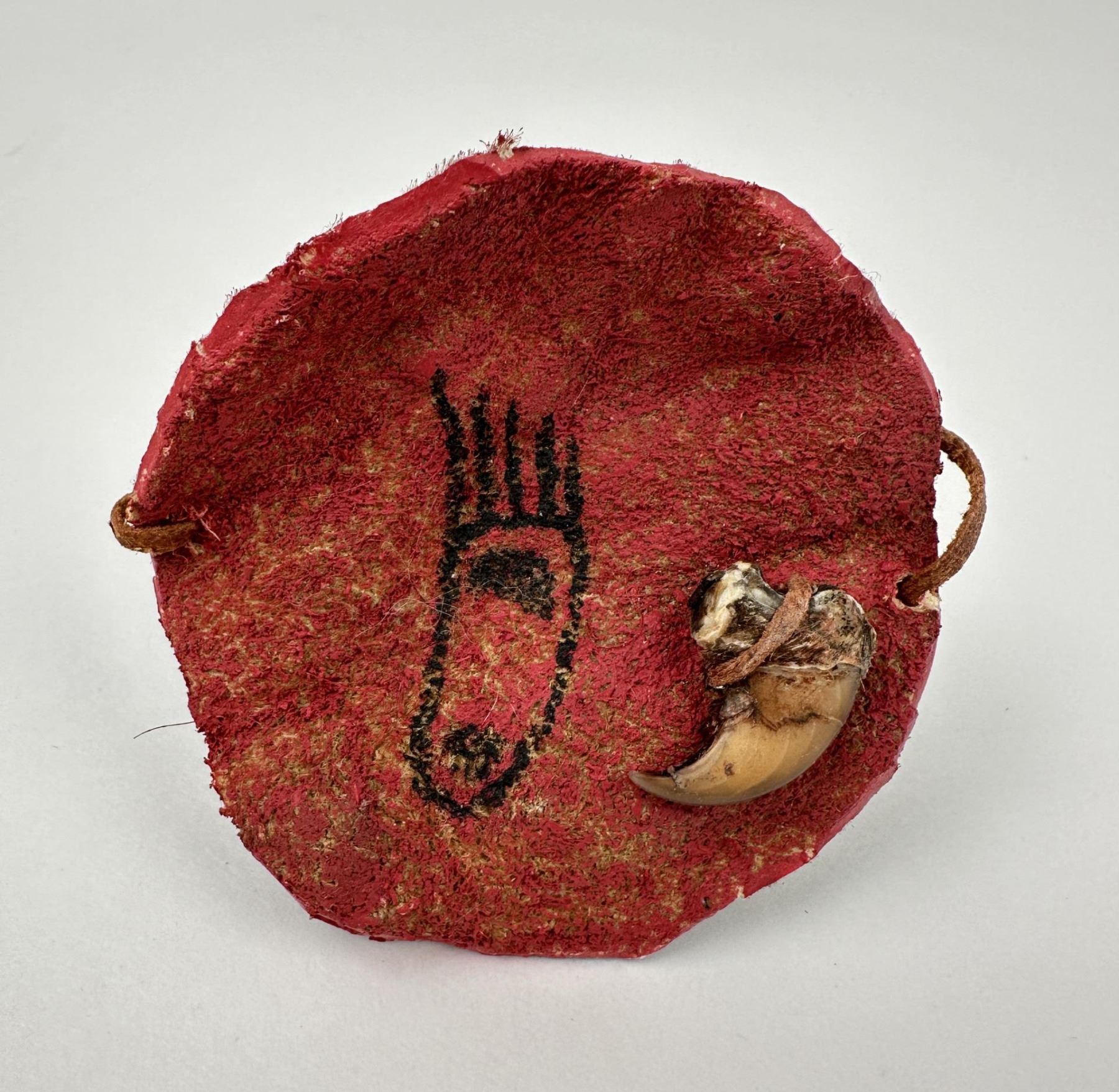 Native American Indian Bear Claw Amulet