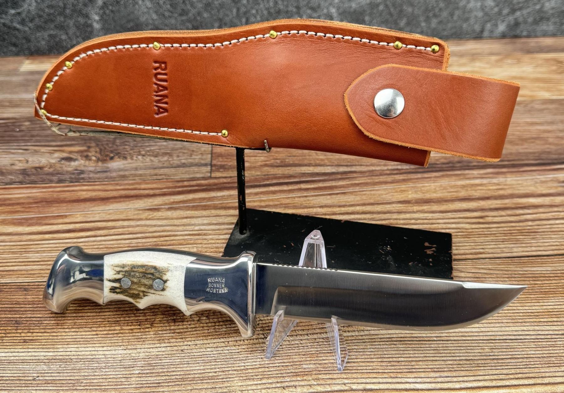 Ruana Bonner Montana Knife 21a Deluxe