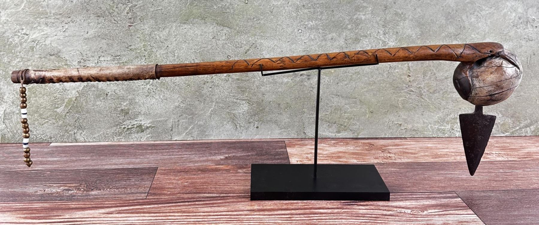 Iroquois Native American Indian Ball War Club