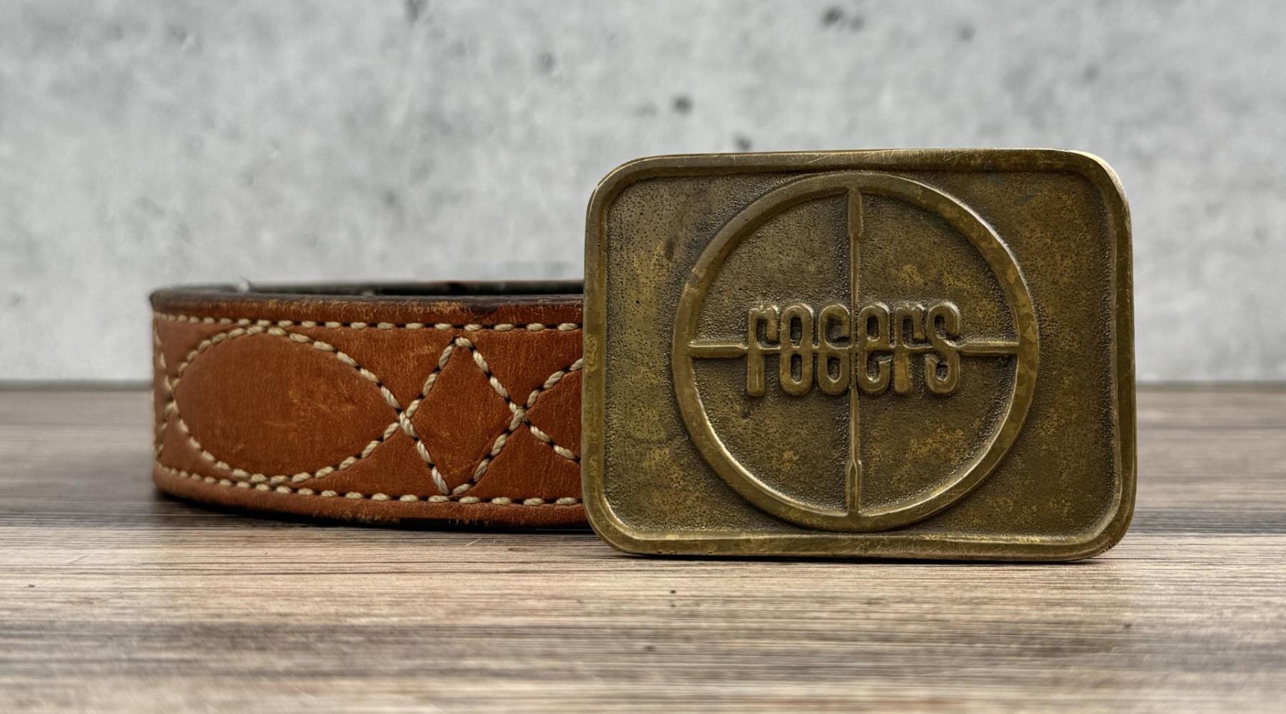 Rogers Custom Holsters Leather Gun Belt