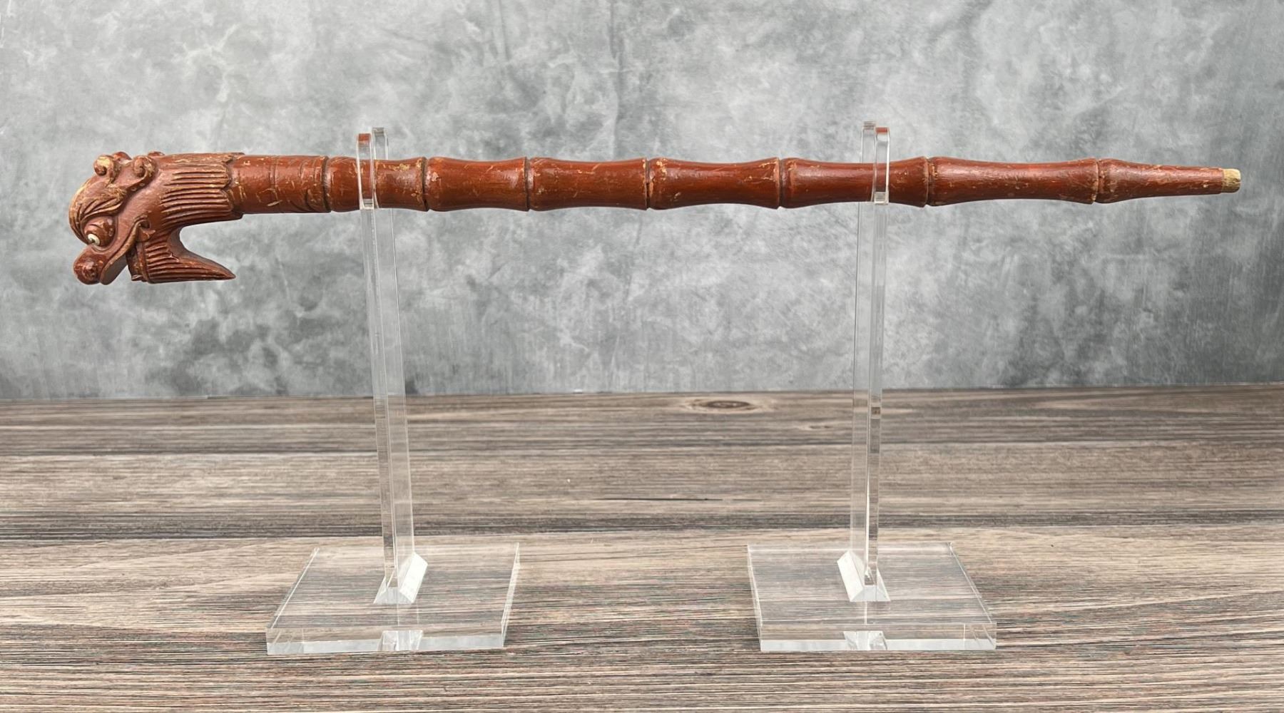 Vietnam War Dragon Head Swagger Stick