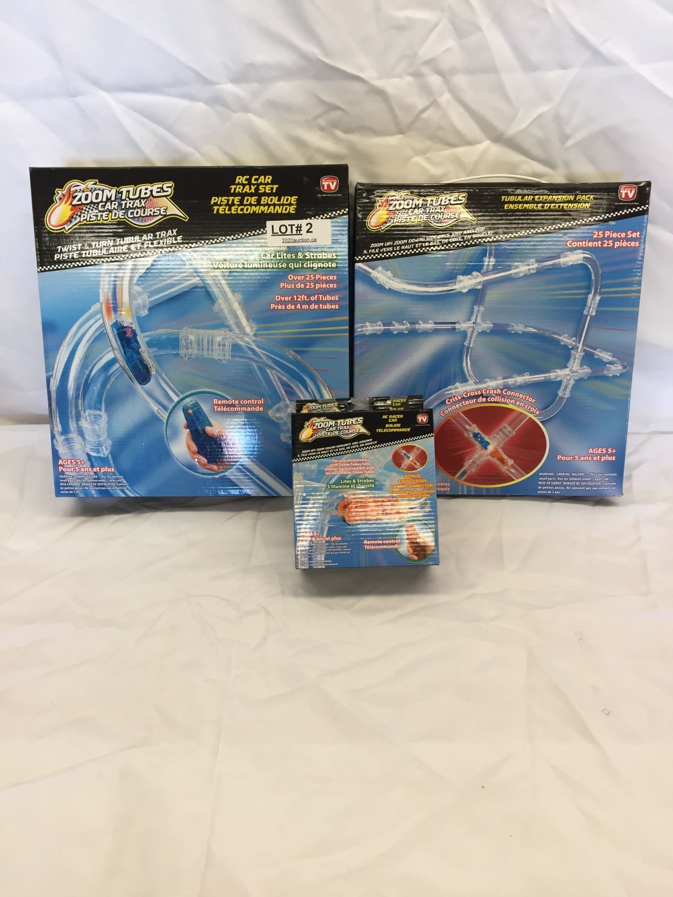 ZOOM TUBES RC CAR TRAX SET - Test Site
