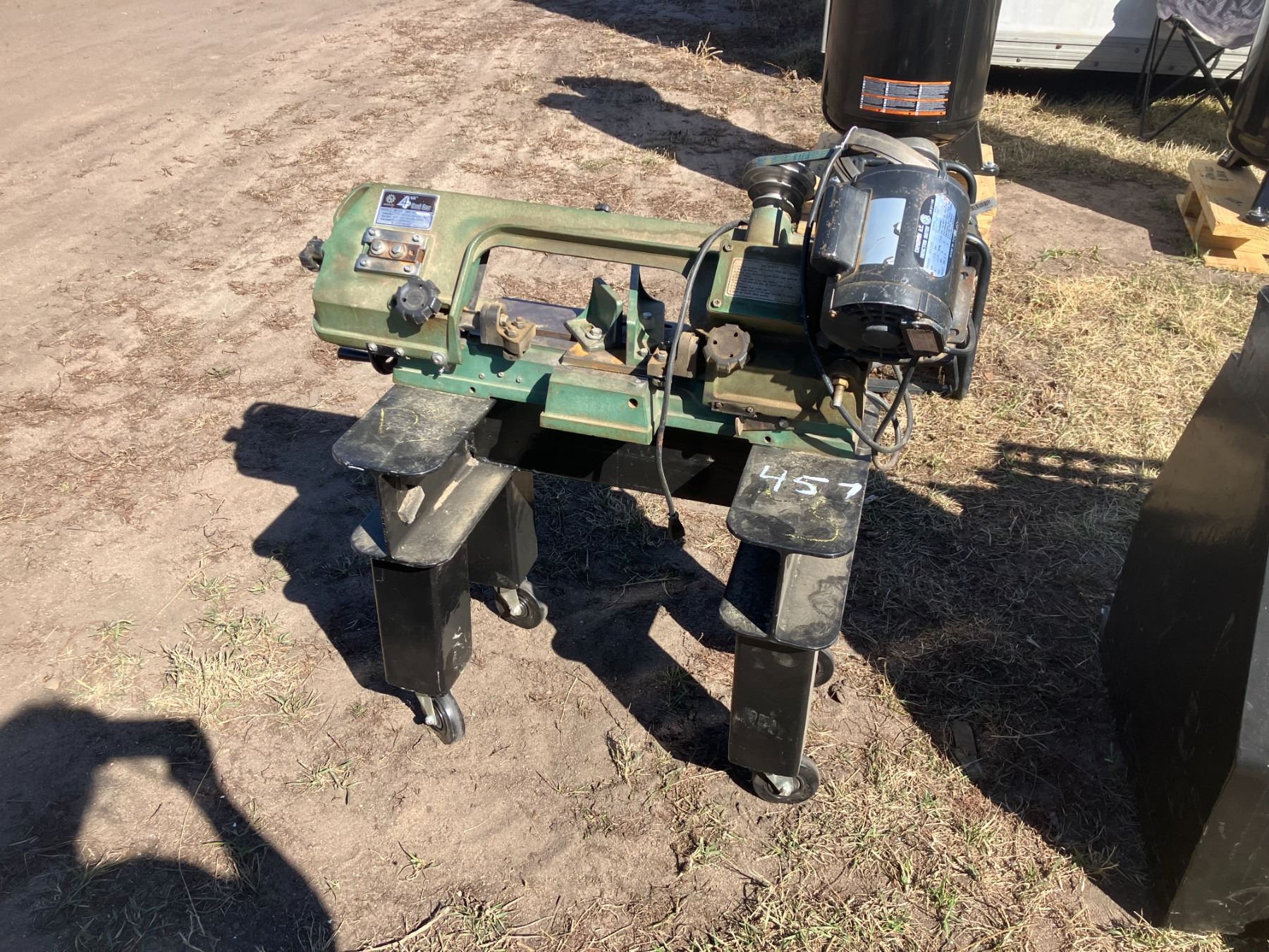 Power hack saw. Band saw. 110 volt.