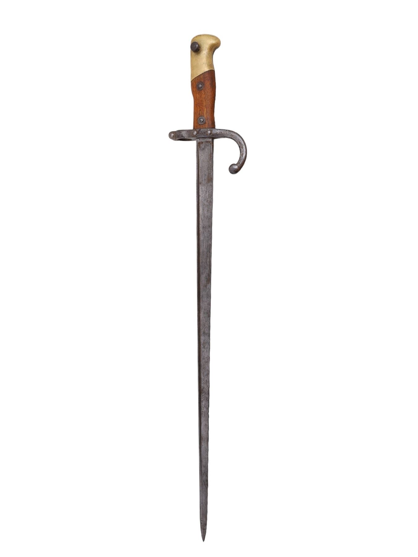 A FRENCH MODEL 1874 ST. ETIENNE TRIANGULAR BAYONET, 1876