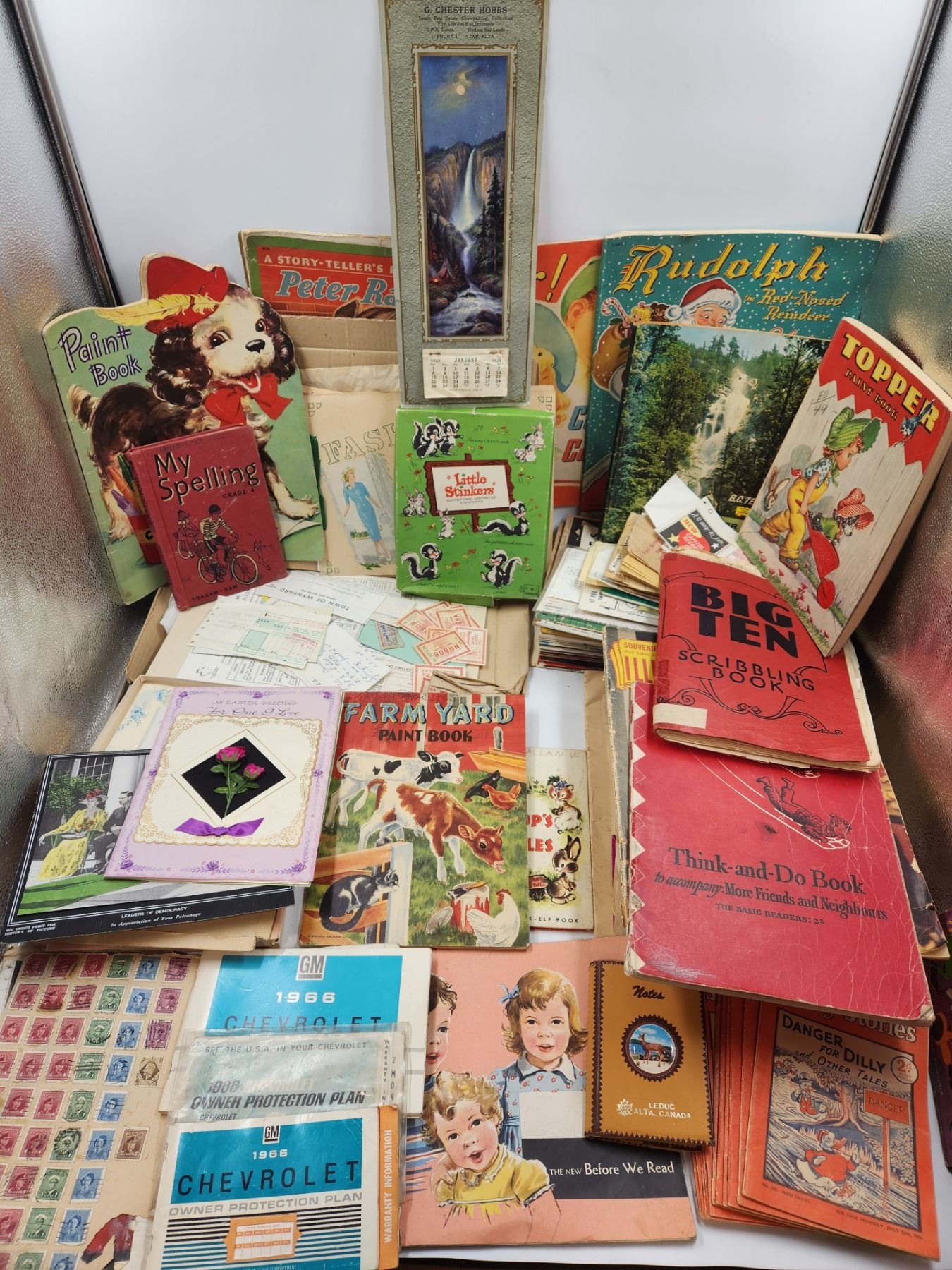 Large Vintage Paper Lot