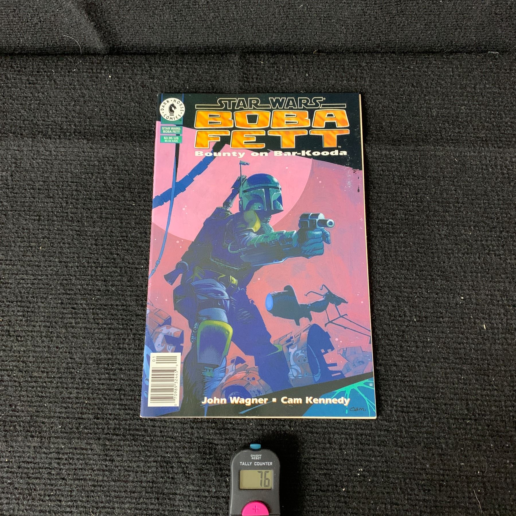 Dark Horse Boba Fett Bounty Rare Newsstand Edition
