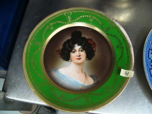 Beautiful hand painted Imperial Psl alma Austria Plate (74)