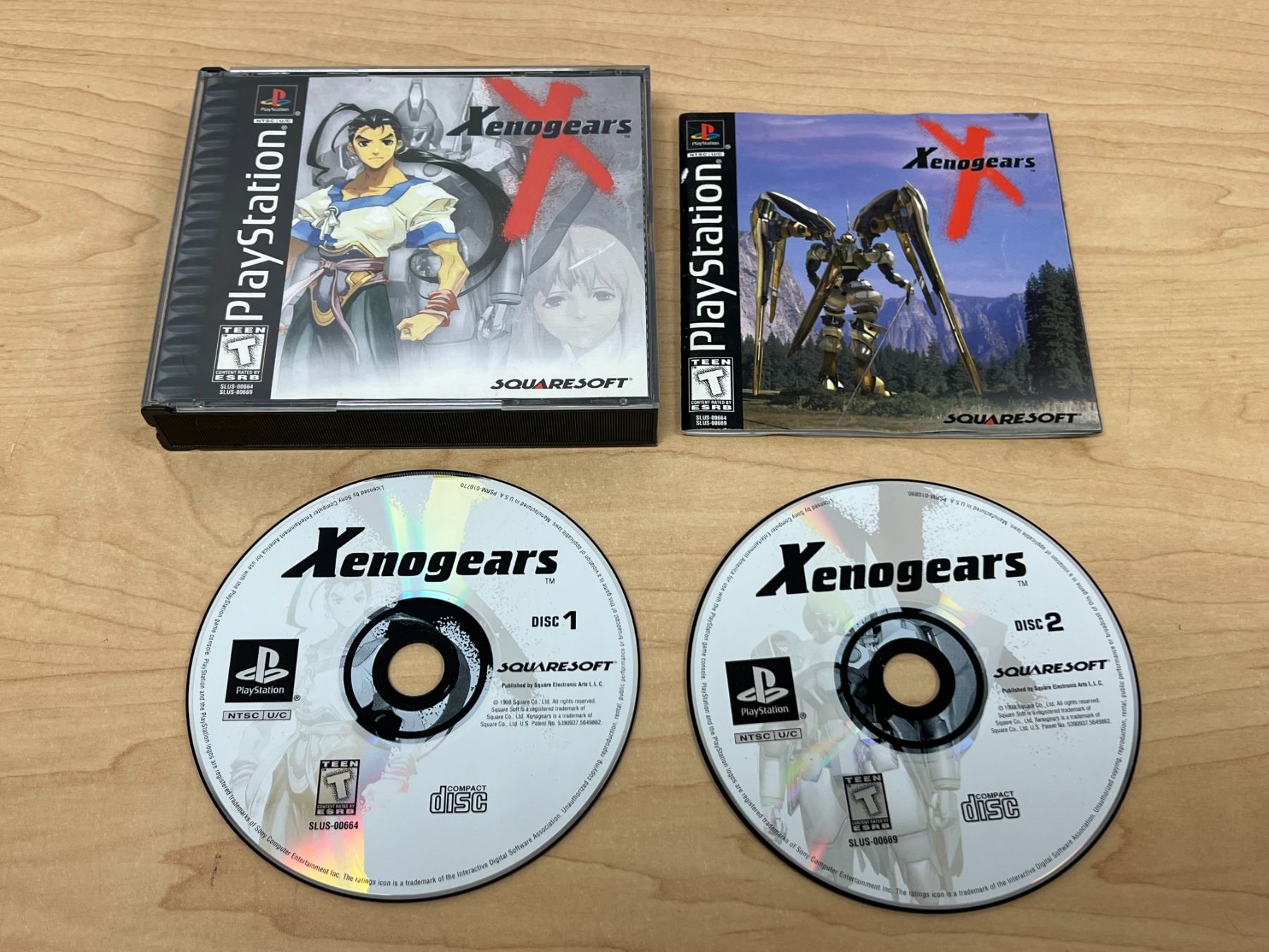 Xenogears Playstation PS1 - please see all photos for condition and ...