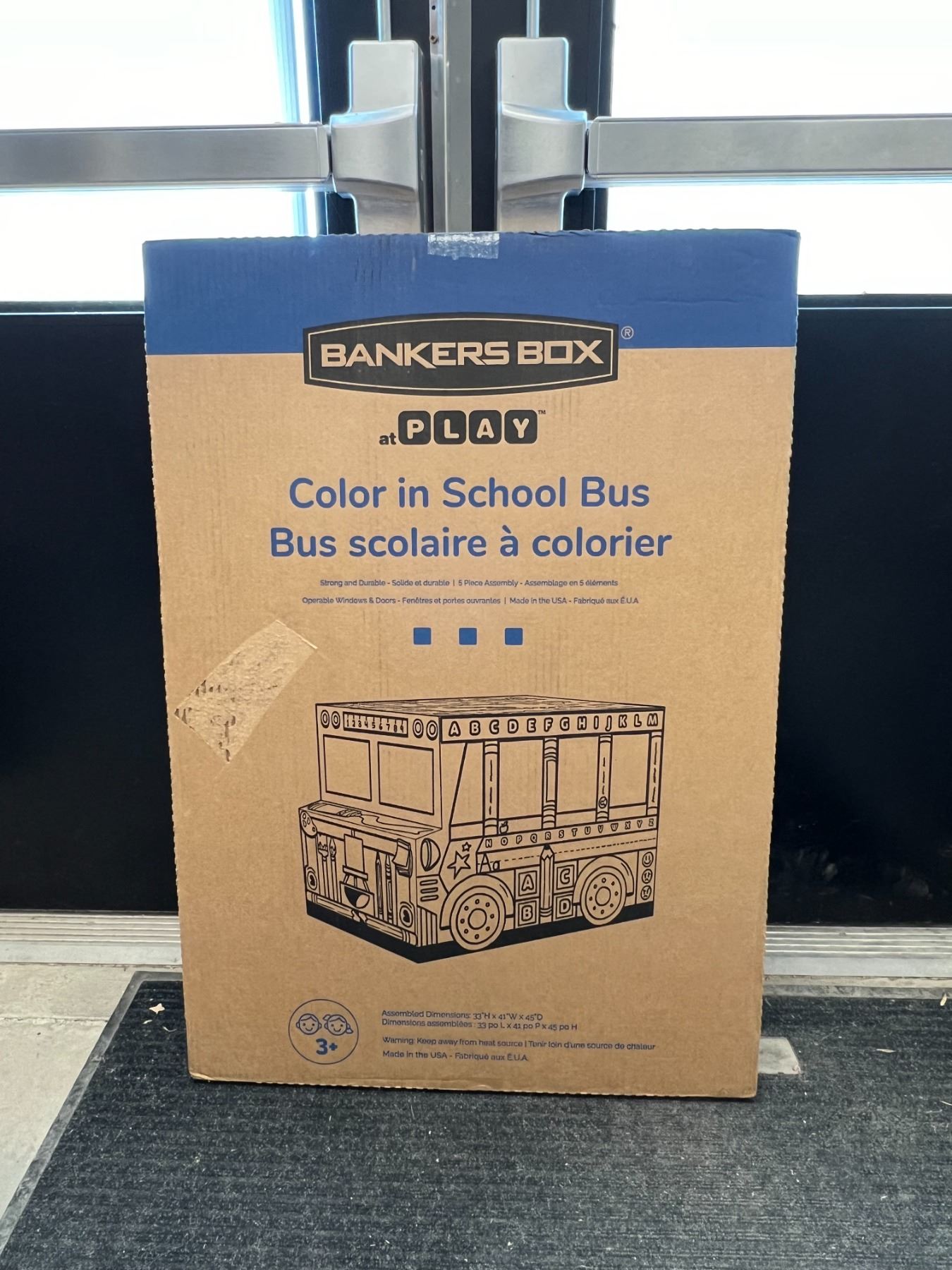 New Color in Cardboard School Bus - bankers box - see all photos for ...
