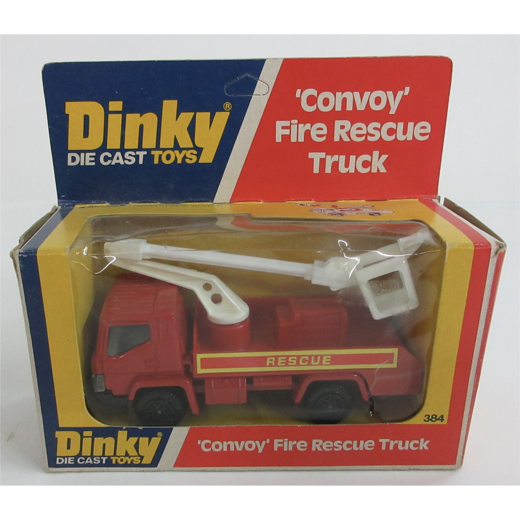 Dinky Toy 'Convoy' Fire Rescue Truck No. 384 - with box