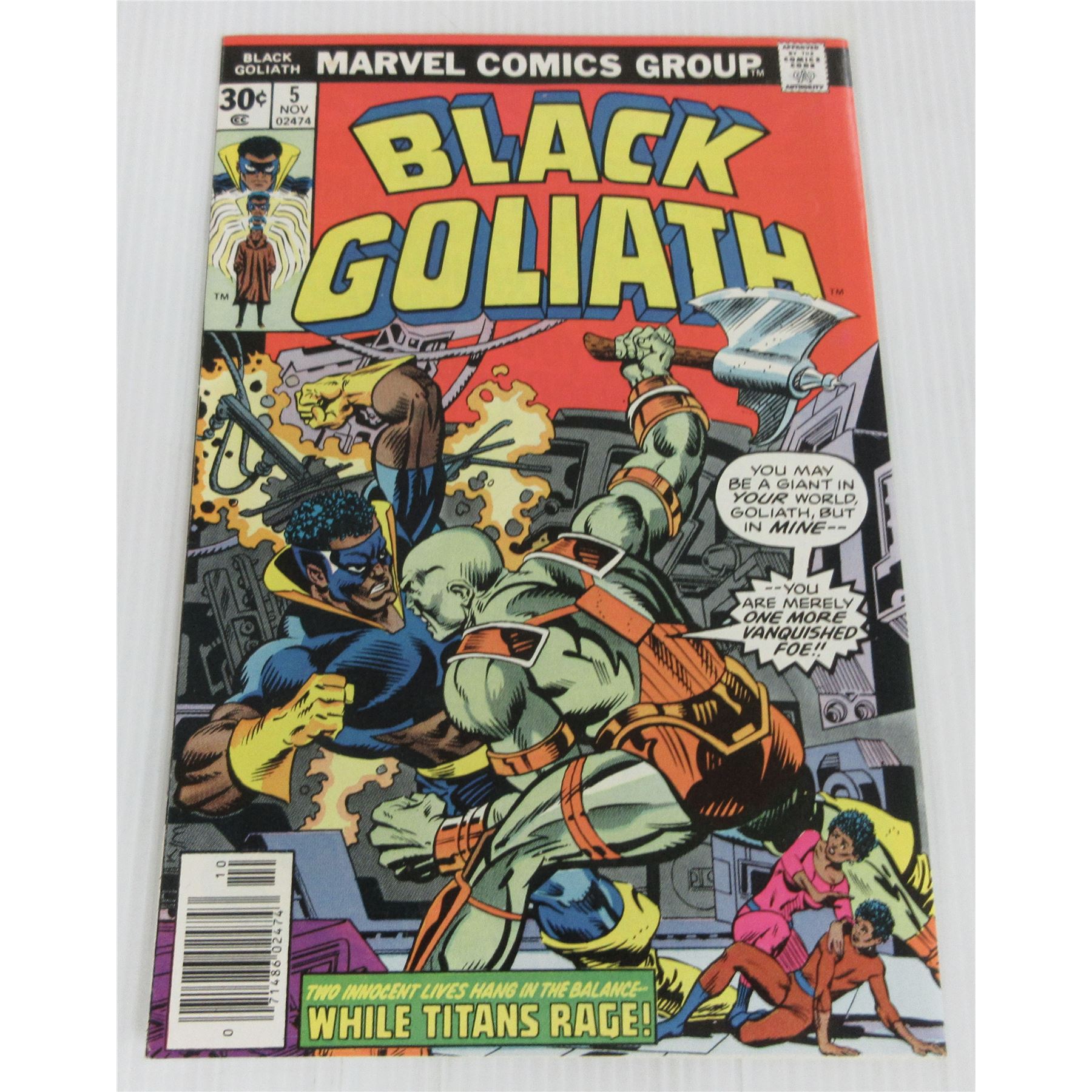 Marvel Comics Black Goliath 30 Cent Comic No. 5