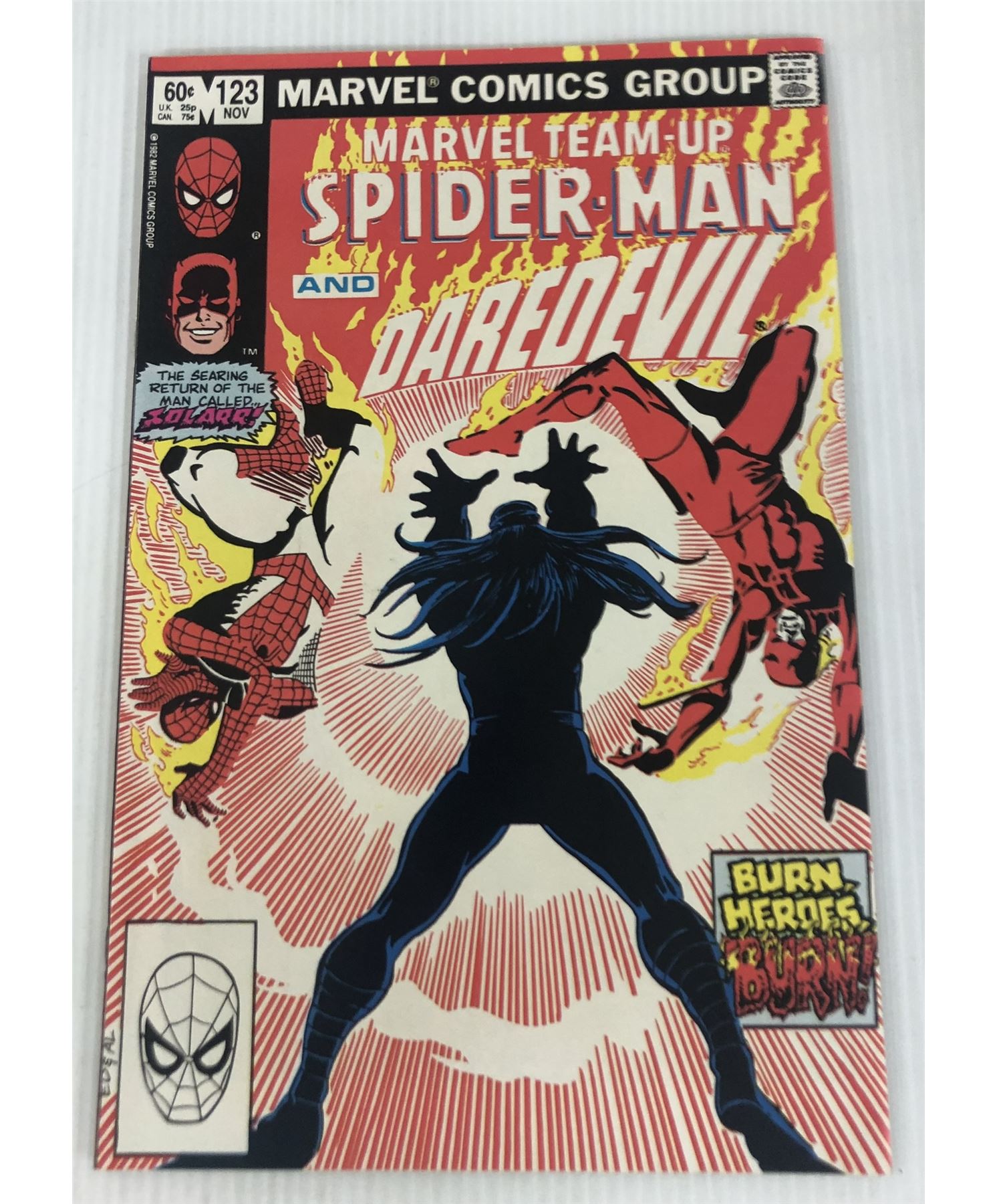 Marvel Comics Marvel Team-Up Spider-Man and Daredevil Burn Heroes Burn ...
