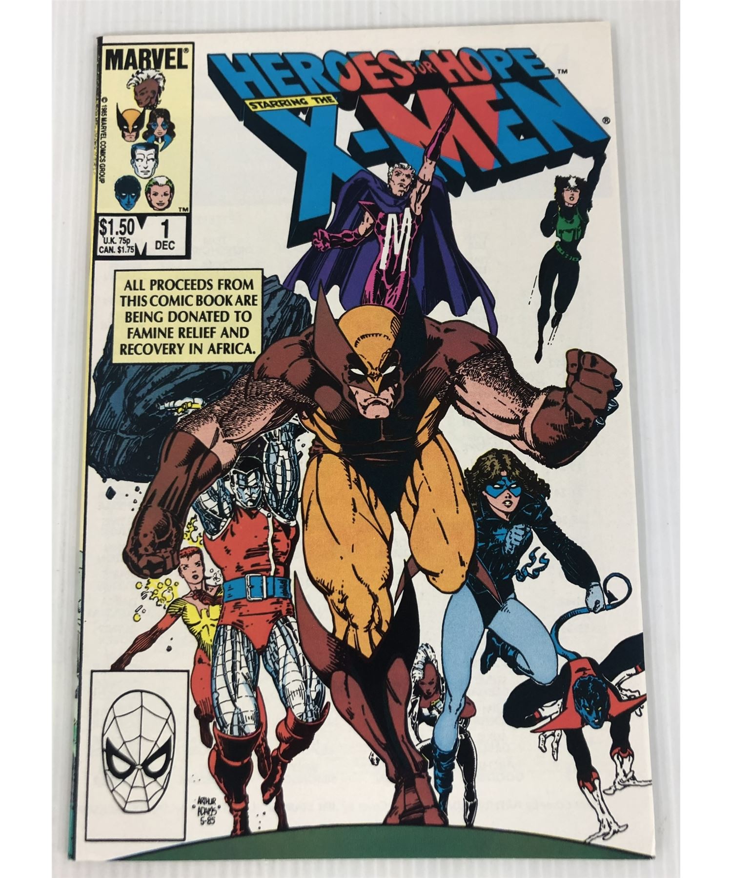 Marvel Comics Heroes For Hope Starring the X-Men Comic No. 1