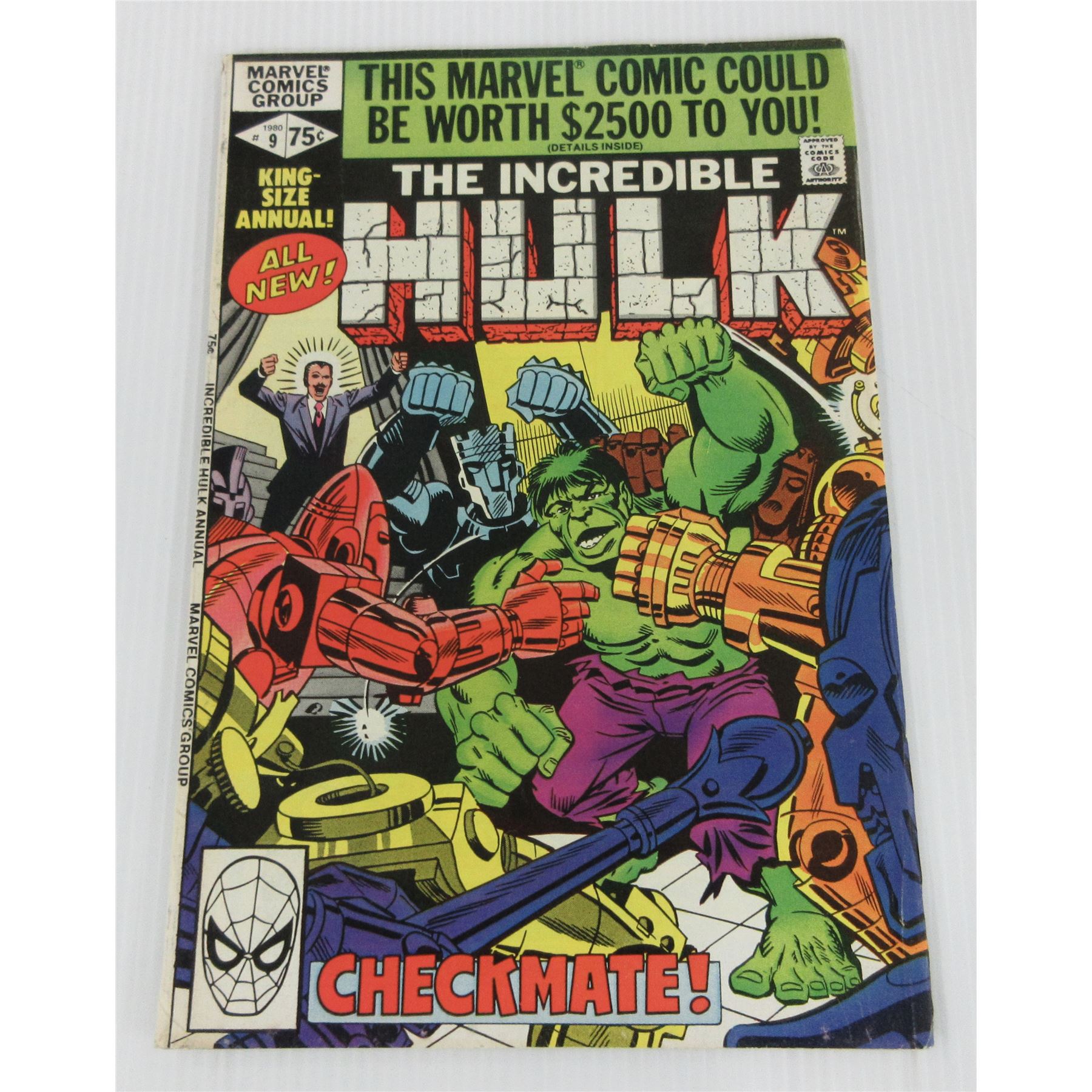 Marvel Comics The Incredible Hulk King Size Annual! Comic No. 9