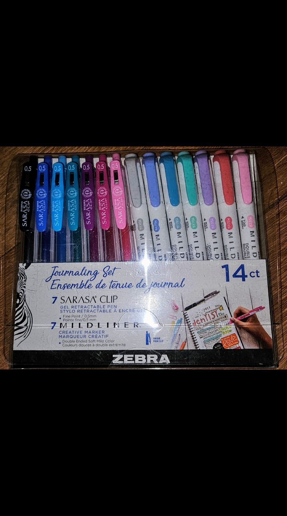 Zebra Journaling Set