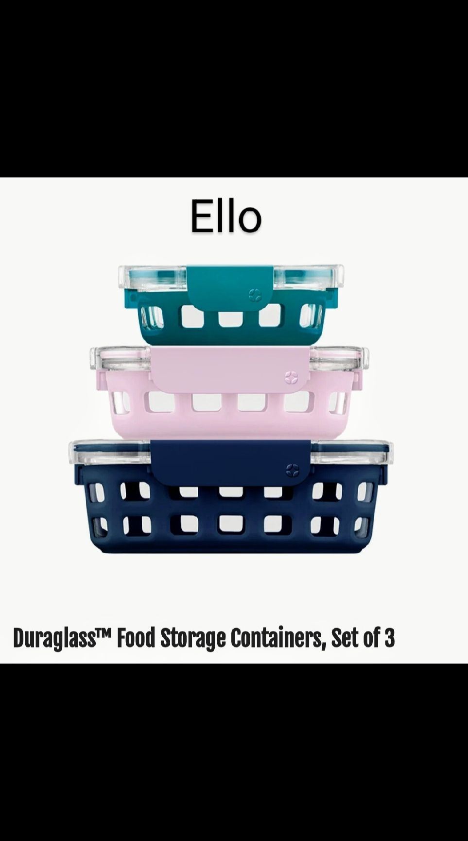 Ello Storage Containers
