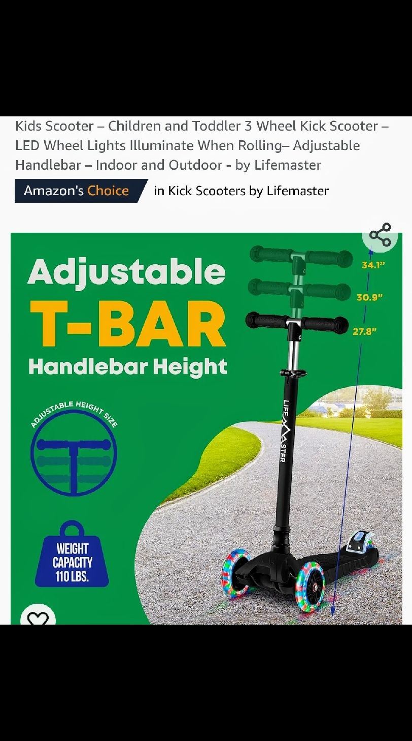 Kids Scooter Lifemaster
