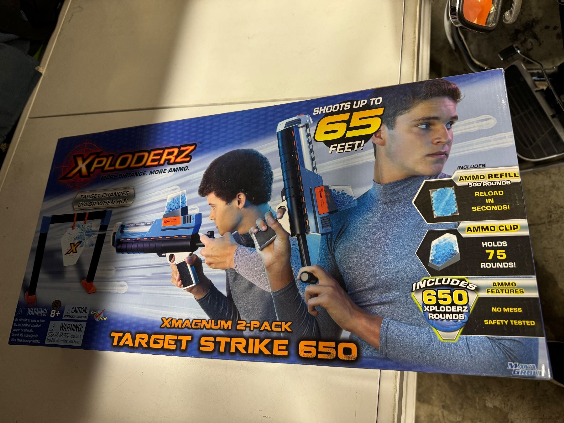 Xploderz 2Pac target strike 650