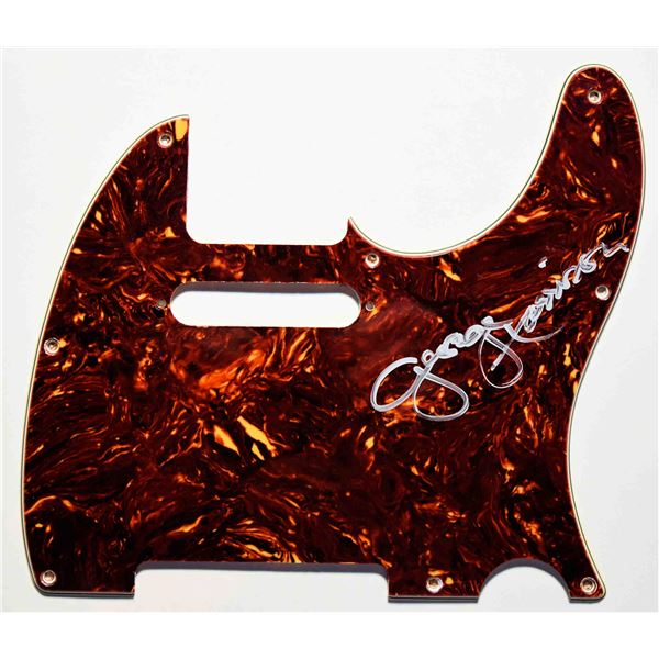 George Harrison signed pickguard