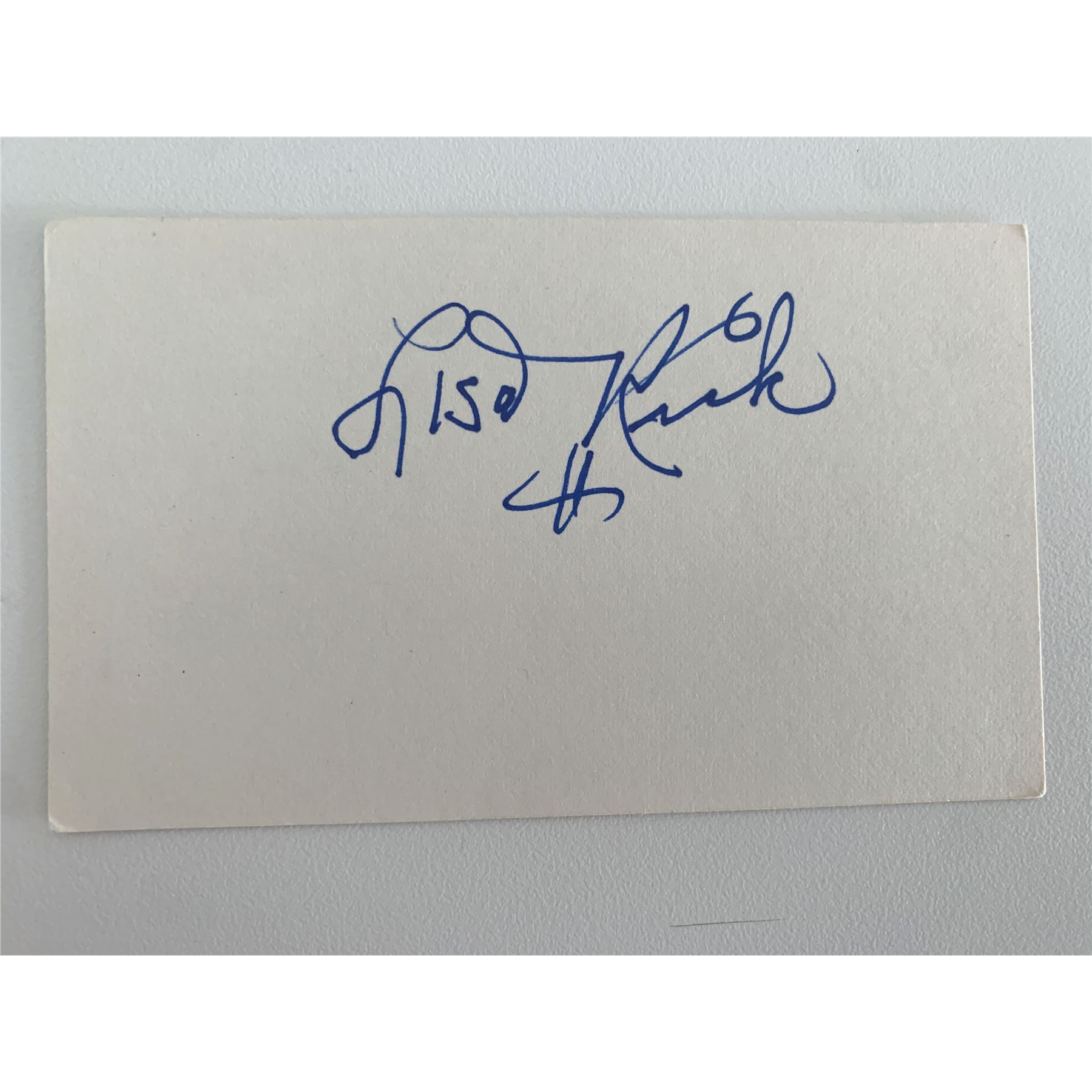 Lisa Rusk signature cut