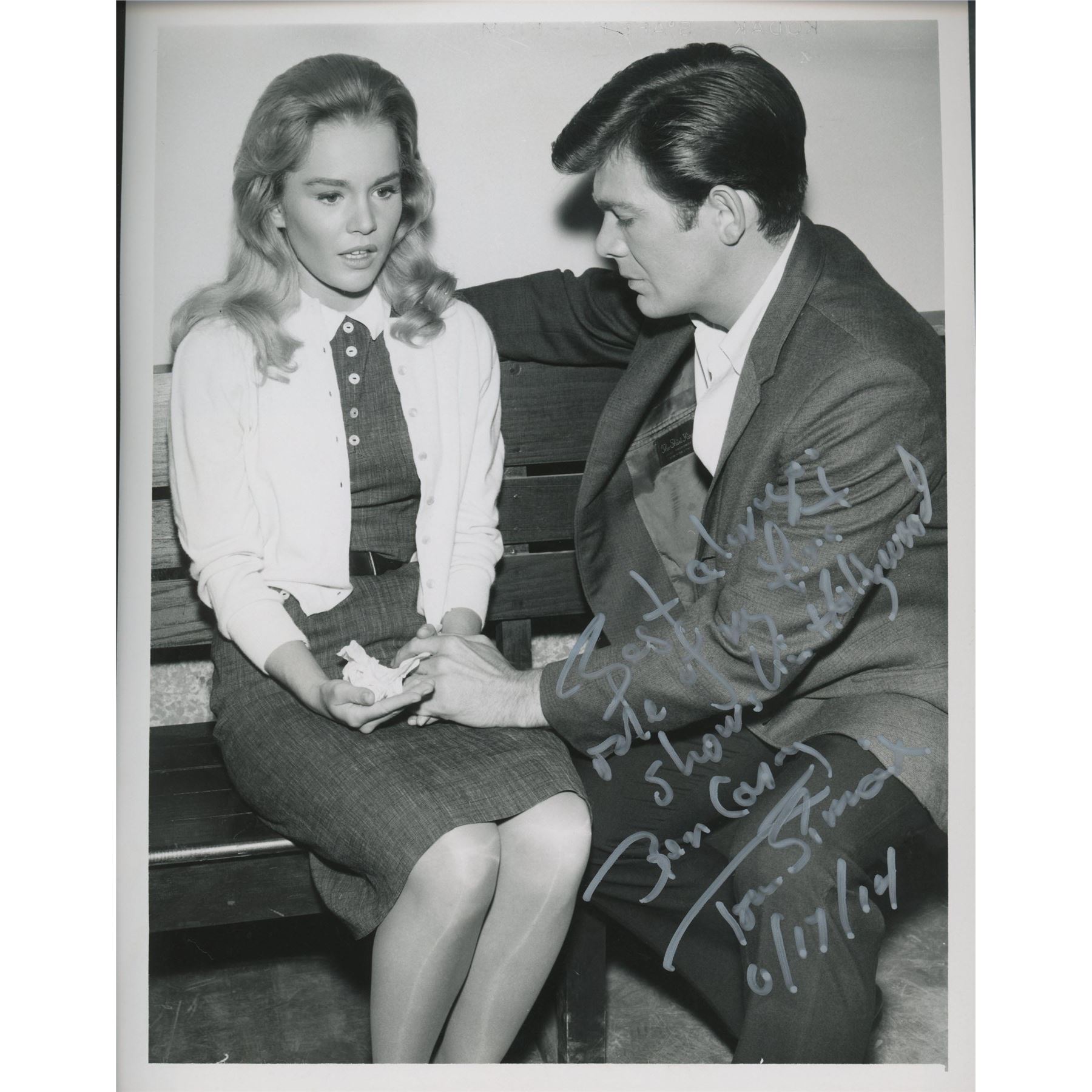 The Green Hornet Tom Simcox signed photo. GFA Authenticated