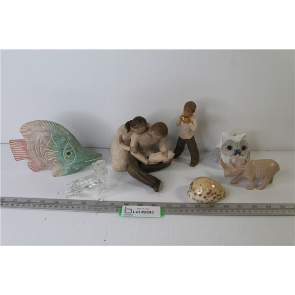 7 Ornament Decor Items Bodnarus Auctioneering