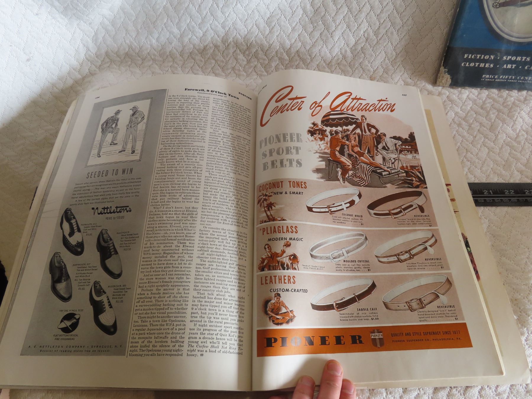 1938, 1941 esquire men's magazines - Schmalz Auctions