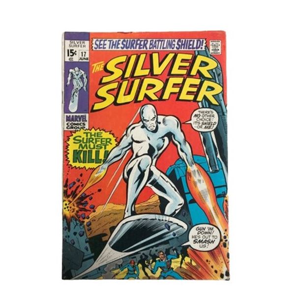 1970 Silver Surfer #17 comic