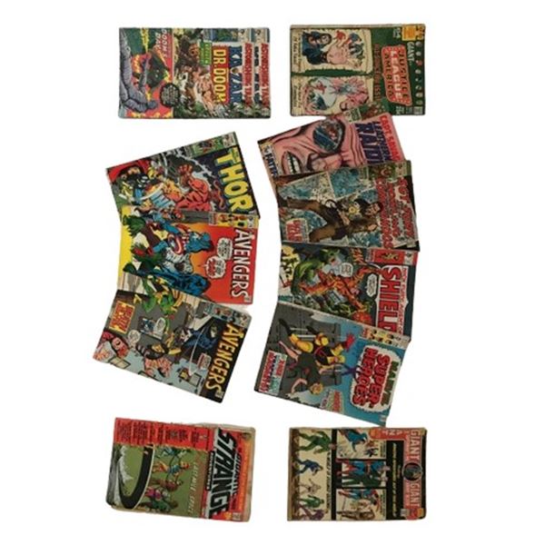 1970s 12 Vintage Comic Collection