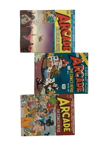 1970s Arcade The Comics Revue Comics