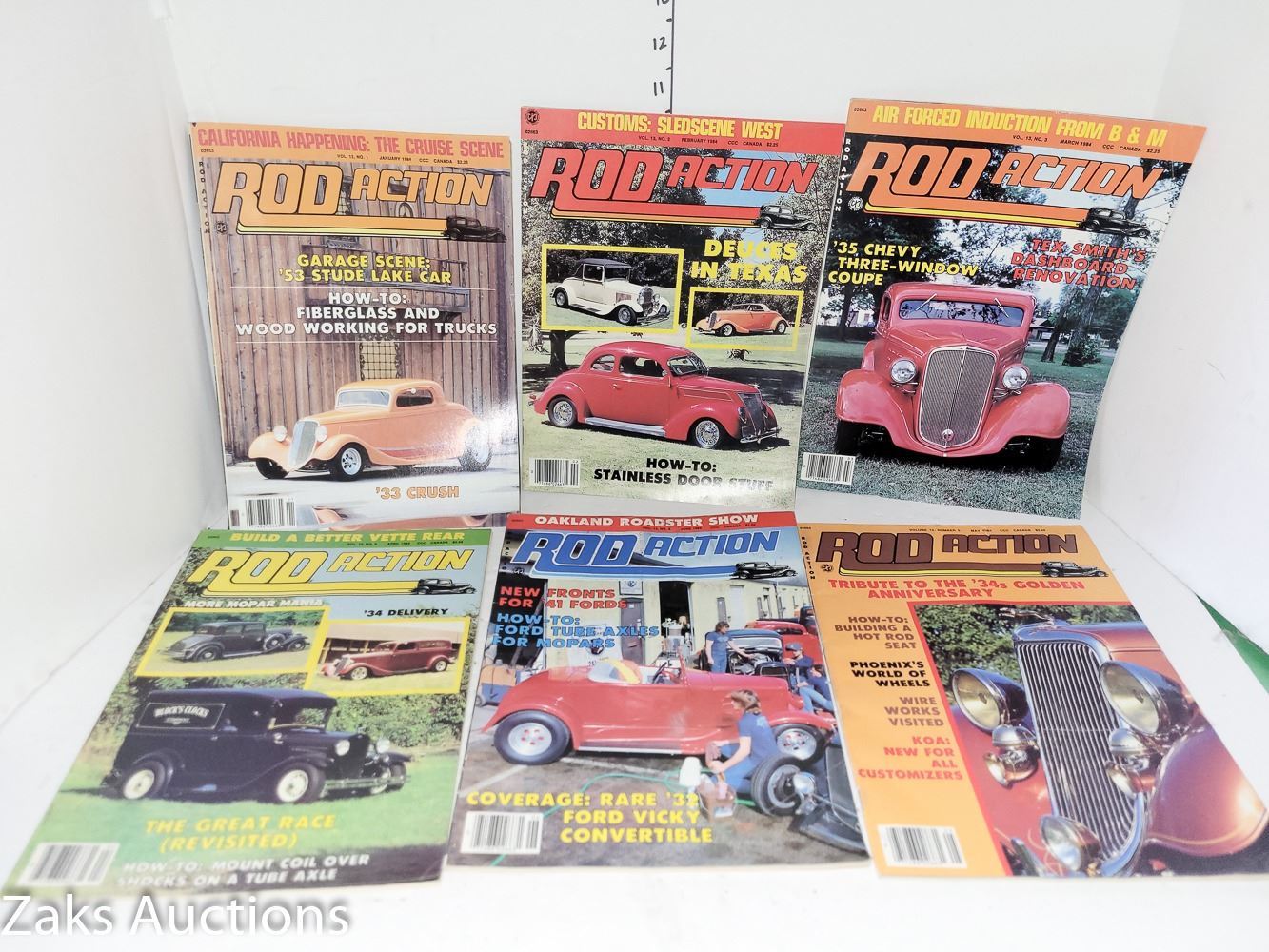 Vintage Hot Rod - Rod Action Magazines