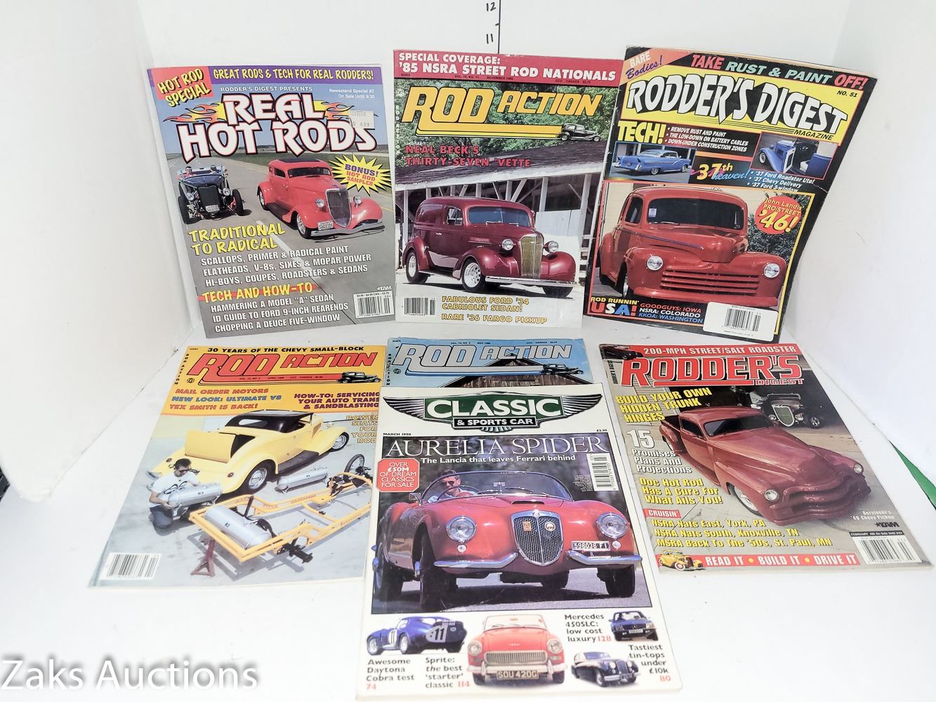 Vintage Hot Rod - Rod Action Magazines