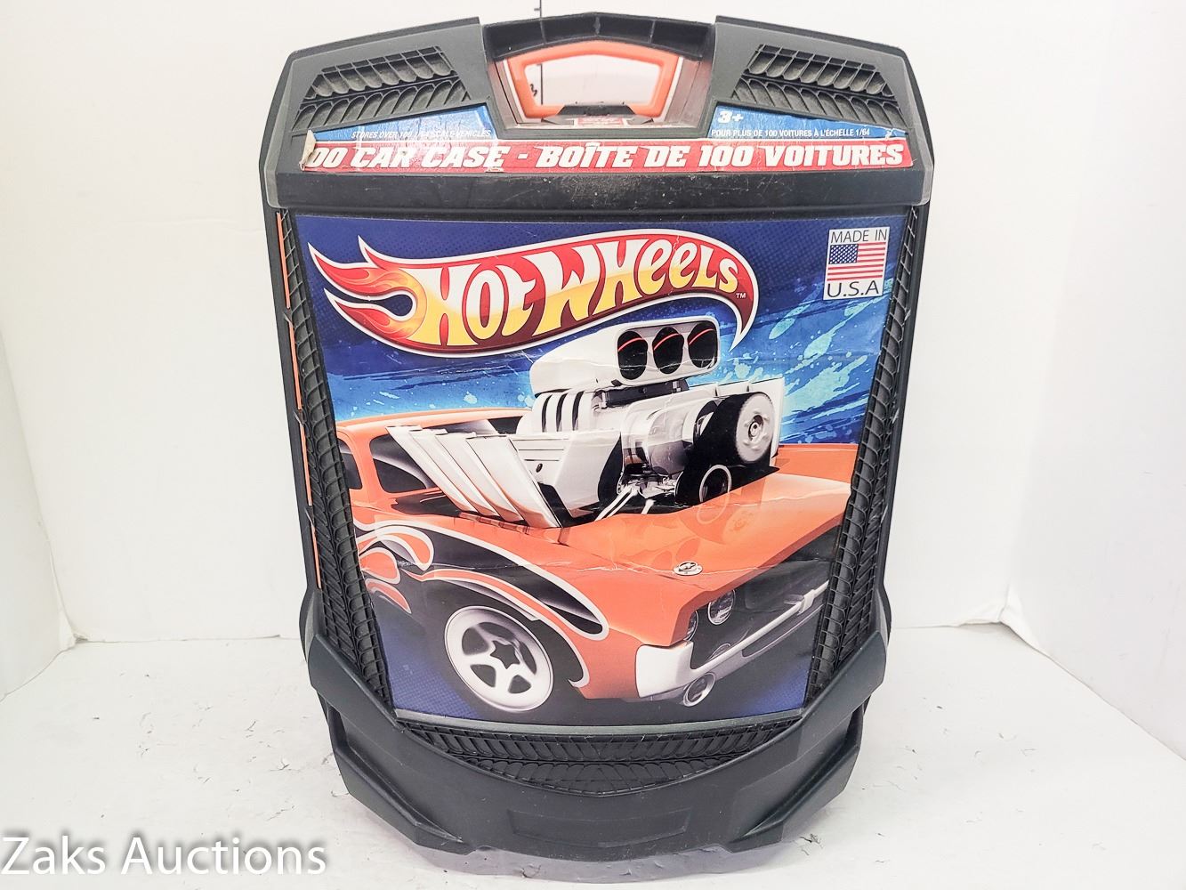 40 Compartment Hot Wheels Carrying Case On Wheels
