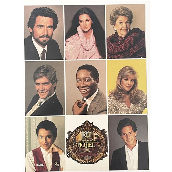 Hotel cast photo card