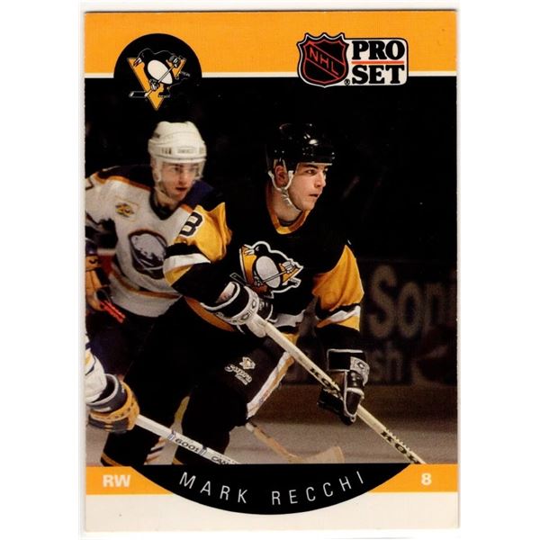 Mark Recchi Rookie Card 1990 Pro Set #239