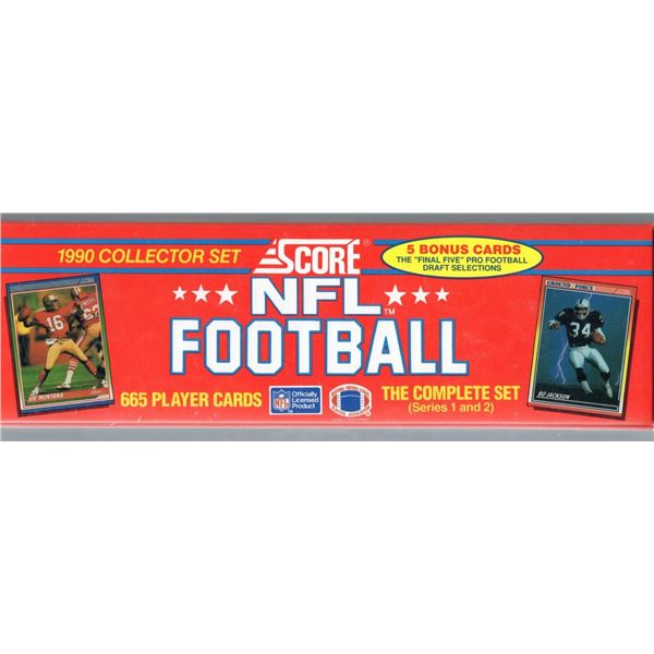 1990 Score NFL Football Complete Set