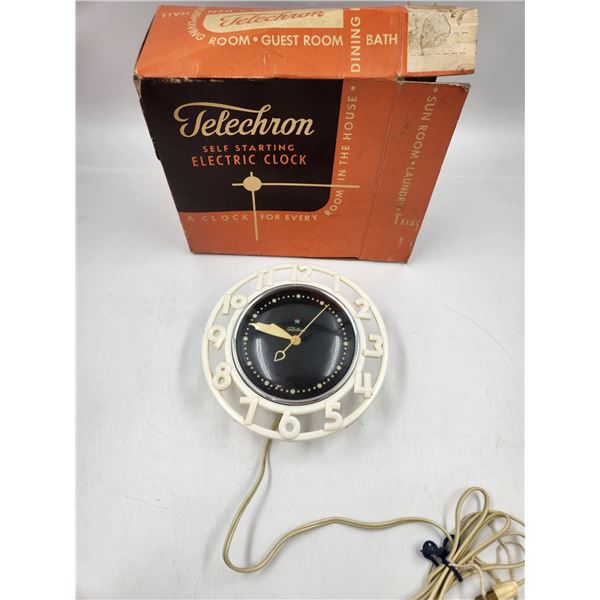 Vintage Telechron Electric Clock Made in the USA