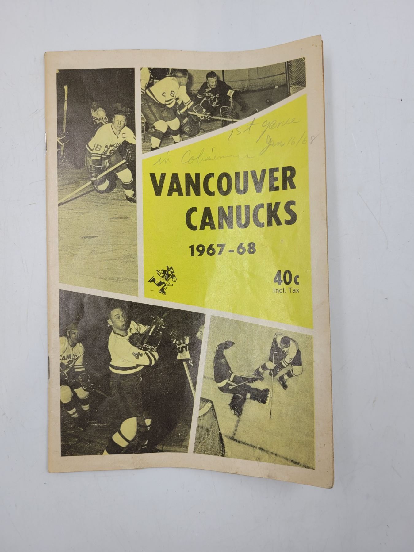 Vancouver Canucks 1967-68 Brochure
