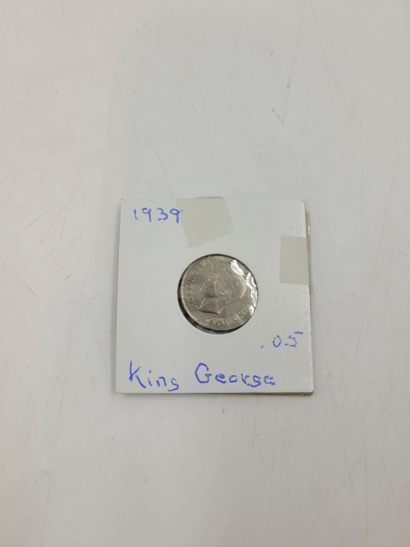 1939 King George Canadian Coin
