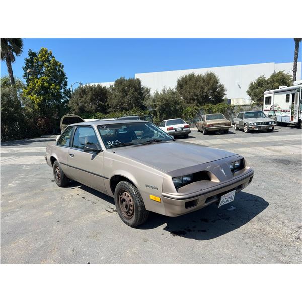 1984 Pontiac Sunbird