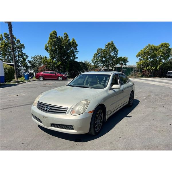 2006 INFINITI G35