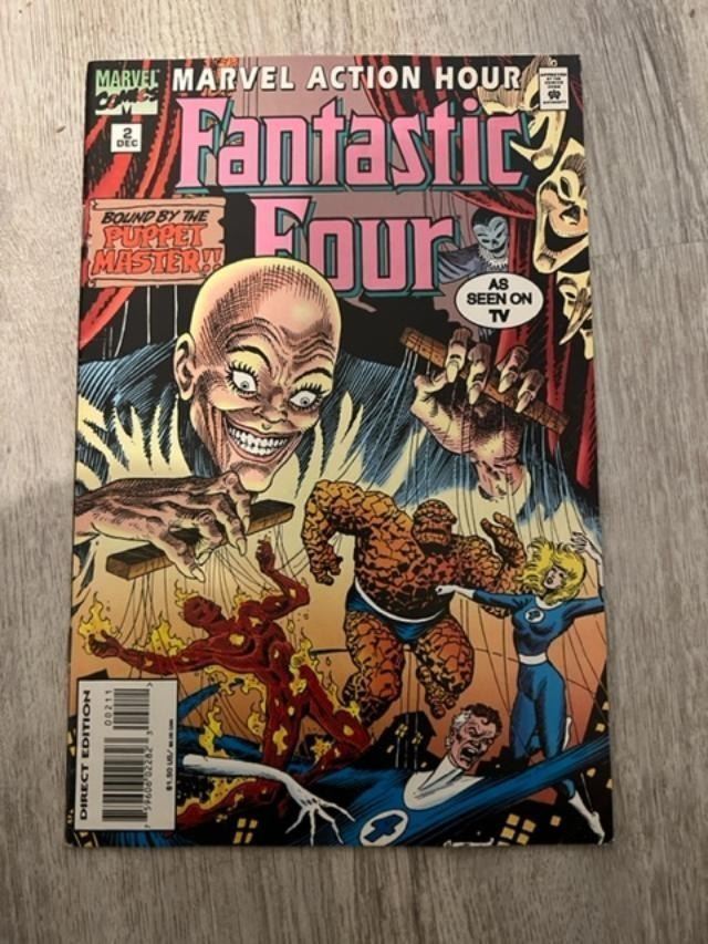 The Fantastic Four " BOUND BY THE PUPPET MASTER" #2 MARVEL Comics 1994 F