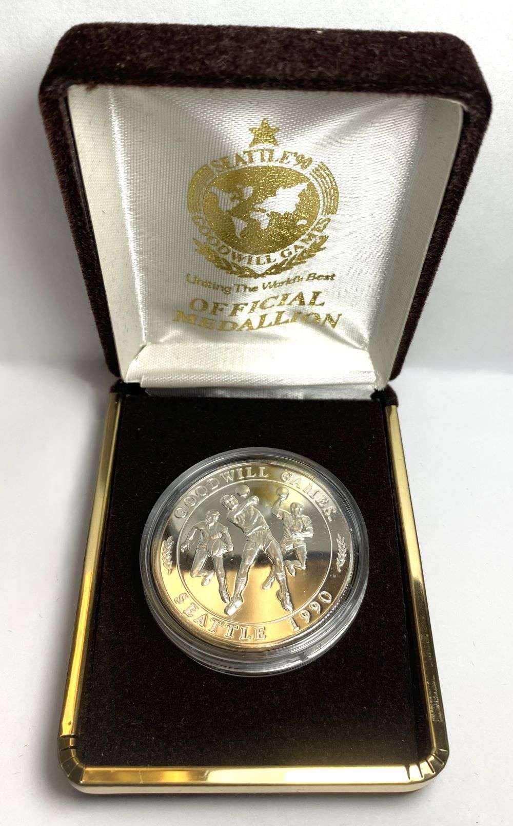 Extremely Scarce 1990 Seattle Goodwill Games Basketball/Volleyball ...