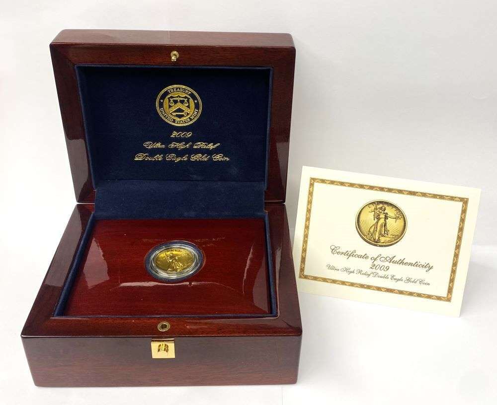 Grandma Fresh 2009 Double Eagle .9999 Gold $20 Ultra High Relief 1 ozt High Grade OGP