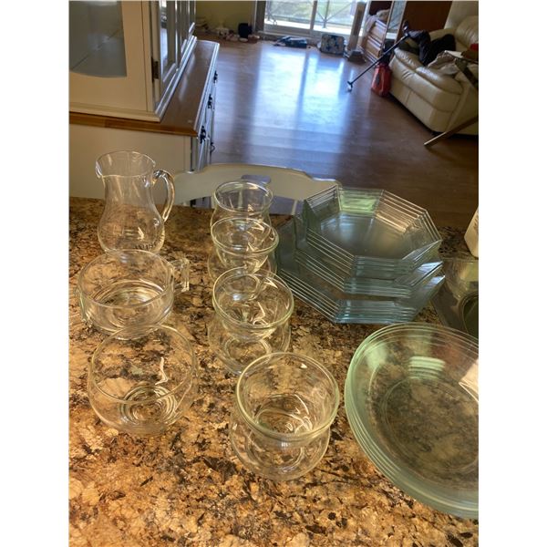 Assortment Of Glass Dishes Beck Auctions Inc